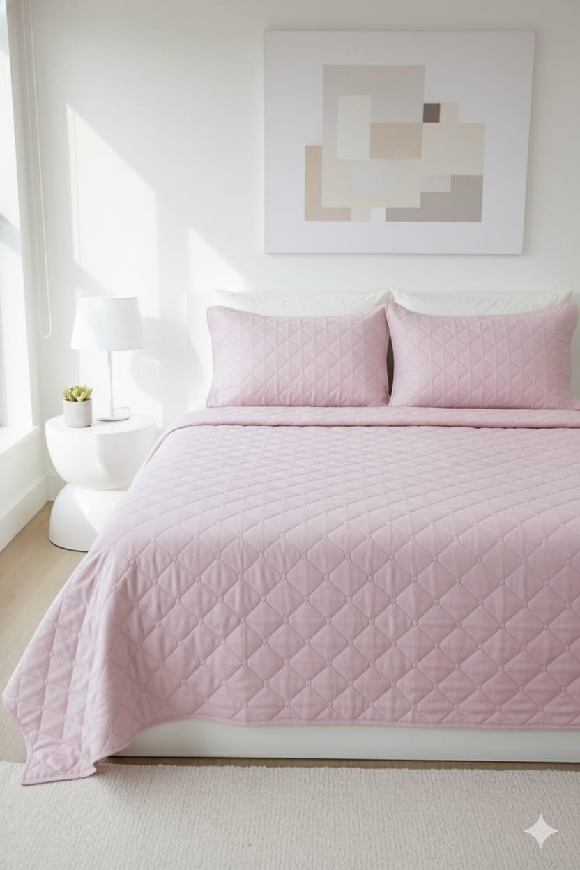 Casa collection Cotton Quilt – 3pc – SheetZone